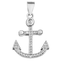 Adelia&acute;s Kettenanh&auml;nger ADELIA&acute;S "Anh&auml;nger aus 925 Silber mit Zirkonia", silber, Schmuckanh&auml;nger, Damen, Silber 925 (Sterlingsilber), Kettenanh&auml;nger, Zum Verschenken &ndash; passend f&uuml;r viele Anl&auml;sse