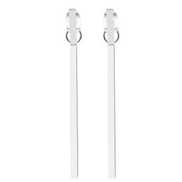 Adelia&acute;s Paar Ohrh&auml;nger ADELIA&acute;S "Ohrringe &ndash; Ohrstecker aus Edelstahl", Damen, Gr. Damen, Edelstahl, silber, Ohrringe, Ein Geschenk, das Freude macht