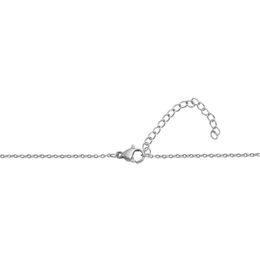 Adelia&acute;s Kette ohne Anh&auml;nger ADELIA&acute;S "Halskette &ndash; Ankerkette aus Edelstahl 43 cm", silber, Halsketten, Damen, 43cm, Edelstahl, Perfekt als Geschenk zum Valentinstag