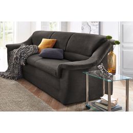 3-Sitzer DOMO collection "Lale formsch&ouml;nes und komfortables Sofa, zeitlos und elegant", grau (anthrazit), B:198cm H:88cm T:93cm, Microfaser PRIMABELLE (100% Polyester);Struktur grob (85% Polyester, 15% Polyacryl);Struktur (100% Polyester), Sofas, optimal f&uuml;r kleinere R&auml;ume