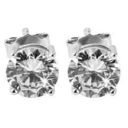 Adelia&acute;s Paar Ohrh&auml;nger ADELIA&acute;S "Ohrringe &ndash; Ohrstecker aus 925 Silber mit Zirkonia", Damen, Gr. Damen, Silber 925 (Sterlingsilber), silber, Ohrringe, Zum Verschenken an Menschen, die Ihnen am Herzen liegen