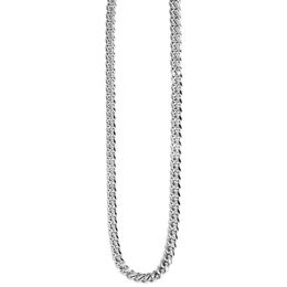 Adelia&acute;s Kette ohne Anh&auml;nger ADELIA&acute;S "Halskette &ndash; Panzerkette aus Edelstahl 70 cm", silber, Halsketten, Damen, 70cm, Edelstahl, Ideal als Geschenk &ndash; dezent und elegant