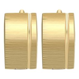 Adelia&acute;s Klappcreolen ADELIA&acute;S "Ohrringe &ndash; Klappcreole aus Edelstahl", Damen, Gr. Damen, Edelstahl, gold (silber), Ohrringe Klappcreolen, Ideal als Geschenk zum Valentinstag
