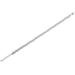 Adelia&acute;s Armband ADELIA&acute;S "Armband aus Edelstahl 20 cm", silber, Armb&auml;nder, Damen, 20cm, Edelstahl, Armband, Perfekt als Geschenk zum Muttertag