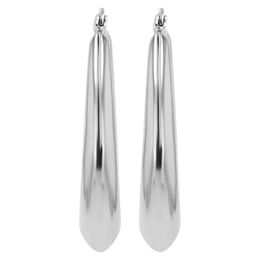 Adelia&acute;s Paar Creolen ADELIA&acute;S "Ohrringe &ndash; Creole aus Edelstahl", Damen, Gr. Damen, Edelstahl, silber, Ohrringe, Ein stilvolles Geschenk f&uuml;r besondere Momente