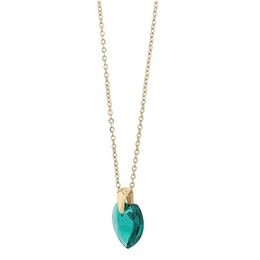 Adelia&acute;s Kette ohne Anh&auml;nger ADELIA&acute;S "Halskette mit Anh&auml;nger &ndash; Herz aus Edelstahl", gold, Halsketten, Damen, 47cm, Edelstahl, Perfekt als Geschenk zum Weihnachten