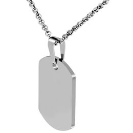 Adelia&acute;s Kettenanh&auml;nger ADELIA&acute;S "Anh&auml;nger &ndash; Gravuranh&auml;nger aus Edelstahl", silber, Schmuckanh&auml;nger, Damen, Edelstahl, Kettenanh&auml;nger, Sch&ouml;ne Geschenkidee zum Valentinstag