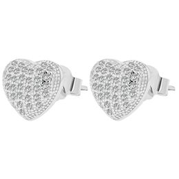 Adelia&acute;s Paar Ohrh&auml;nger ADELIA&acute;S "Ohrringe &ndash; Ohrstecker aus 925 Silber", Damen, Gr. Damen, Silber 925 (Sterlingsilber), silber, Ohrringe, Perfekt zum Verschenken an besondere Menschen
