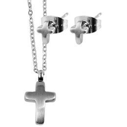 Adelia&acute;s Kette ohne Anh&auml;nger ADELIA&acute;S "Halskette mit Anh&auml;nger &ndash; aus Edelstahl", silber, Halsketten, Damen, 48cm, Edelstahl, Ein Geschenk, das Freude macht