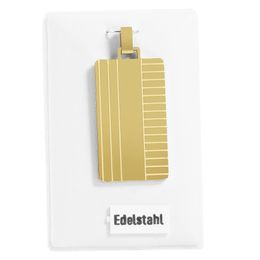 Adelia&acute;s Kettenanh&auml;nger ADELIA&acute;S "Anh&auml;nger aus Edelstahl", gold, Schmuckanh&auml;nger, Damen, Edelstahl, Kettenanh&auml;nger, Geschenkidee: zeitlos und vielseitig