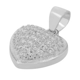 Adelia&acute;s Kettenanh&auml;nger ADELIA&acute;S "Anh&auml;nger &ndash; Herzanh&auml;nger aus 925 Silber", silber, Schmuckanh&auml;nger, Damen, Silber 925 (Sterlingsilber), Kettenanh&auml;nger, Geschenkidee: zeitlos und vielseitig