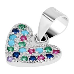 Adelia&acute;s Kettenanh&auml;nger ADELIA&acute;S "Anh&auml;nger &ndash; Herzanh&auml;nger aus 925 Silber", silber, Schmuckanh&auml;nger, Damen, Silber 925 (Sterlingsilber), Kettenanh&auml;nger, Ein stilvolles Geschenk f&uuml;r besondere Momente