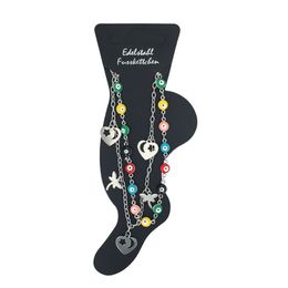 Adelia&acute;s Kettenanh&auml;nger ADELIA&acute;S "Anh&auml;nger &ndash; Herzanh&auml;nger aus Edelstahl mit Perle", silber, Schmuckanh&auml;nger, Damen, Edelstahl, Kettenanh&auml;nger, Sch&ouml;ne Geschenkidee zum Geburtstag