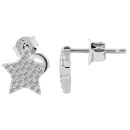 Adelia&acute;s Paar Ohrh&auml;nger ADELIA&acute;S "Ohrringe &ndash; Ohrstecker aus 925 Silber mit Zirkonia", Damen, Gr. Damen, Silber 925 (Sterlingsilber), silber, Ohrringe, Eine sch&ouml;ne Geschenkidee f&uuml;r jeden Anlass