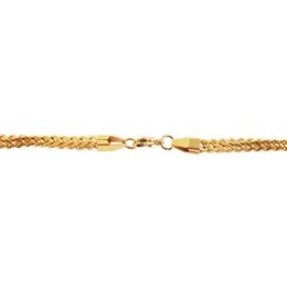 Adelia&acute;s Kette ohne Anh&auml;nger ADELIA&acute;S "Halskette &ndash; Panzerkette aus Edelstahl 60 cm", gold, Halsketten, Damen, 60cm, Edelstahl, Ideal zum Verschenken &ndash; schlicht und stilvoll