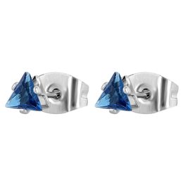 Adelia&acute;s Paar Ohrh&auml;nger ADELIA&acute;S "Ohrringe &ndash; Ohrstecker aus Edelstahl mit Zirkonia", Damen, Gr. Damen, Edelstahl, silber, Ohrringe, Ein stilvolles Geschenk f&uuml;r besondere Momente