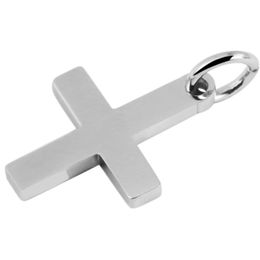 Adelia&acute;s Kettenanh&auml;nger ADELIA&acute;S "Anh&auml;nger &ndash; Kreuz Kreuzanh&auml;nger aus Edelstahl", silber, Schmuckanh&auml;nger, Damen, Edelstahl, Kettenanh&auml;nger, Zum Verschenken an Menschen, die Ihnen am Herzen liegen
