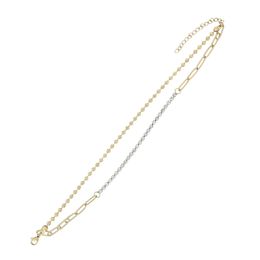 Adelia&acute;s Fu&szlig;kette ADELIA&acute;S "Fu&szlig;kettchen &ndash; aus Edelstahl", gold, Fu&szlig;ketten, Damen, Edelstahl, Zum Verschenken &ndash; ideal zum Valentinstag