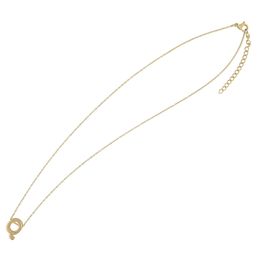Adelia&acute;s Kette ohne Anh&auml;nger ADELIA&acute;S "Halskette &ndash; Buchstabe N aus Edelstahl 45+5", gold, Halsketten, Damen, 50cm, Edelstahl, Ideal als Geschenk zum Jubil&auml;um