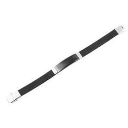 Adelia&acute;s Armband ADELIA&acute;S "Armband &ndash; Silikonarmband aus Silikon 20,5 cm", schwarz, Armb&auml;nder, Damen, 20cm, Synthetik, Armband, Ein Geschenk, das Freude macht