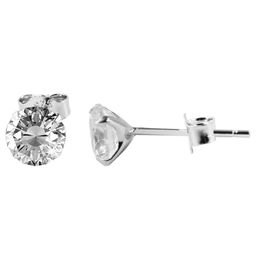 Adelia&acute;s Paar Ohrh&auml;nger ADELIA&acute;S "Ohrringe &ndash; Ohrstecker aus 925 Silber mit Zirkonia", Damen, Gr. Damen, Silber 925 (Sterlingsilber), silber, Ohrringe, Sch&ouml;ne Geschenkidee zum Jubil&auml;um