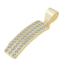 Adelia&acute;s Kettenanh&auml;nger ADELIA&acute;S "Anh&auml;nger aus 925 Silber mit Zirkonia", gold, Schmuckanh&auml;nger, Damen, Silber 925 (Sterlingsilber), Kettenanh&auml;nger, Ein Geschenk, das Freude macht