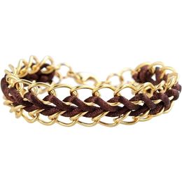 Adelia&acute;s Armband ADELIA&acute;S "Armband aus Edelstahl 18 cm", gold, Armb&auml;nder, Damen, 18cm, Edelstahl, Armband, Zum Verschenken an Menschen, die Ihnen am Herzen liegen