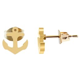 Adelia&acute;s Paar Ohrh&auml;nger ADELIA&acute;S "Ohrringe &ndash; Ohrstecker aus Edelstahl", Damen, Gr. Damen, Edelstahl, gold, Ohrringe, Zum Verschenken &ndash; passend f&uuml;r viele Anl&auml;sse