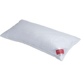 Naturfaserkissen Hefel "Klima Control Comfort Kissen in 40x80 cm, 40x60 cm, 80x80 cm", wei&szlig;, B:60cm H:10cm L:40cm, Bezug: 100% Lyocell (TENCEL&trade;). F&uuml;llung: 100% Polyester, Kopfkissen, Das Kissen, das atmet. Kein Schwitzen.