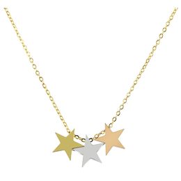 Adelia&acute;s Kette ohne Anh&auml;nger ADELIA&acute;S "Halskette aus Edelstahl 43 cm", gold, Halsketten, Damen, 43cm, Edelstahl, Perfekt als Geschenk f&uuml;r besondere Menschen