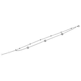 Adelia&acute;s Fu&szlig;kette ADELIA&acute;S "Fu&szlig;kettchen &ndash; aus Edelstahl", silber, Fu&szlig;ketten, Damen, Edelstahl, Geschenkidee: zeitlos und vielseitig