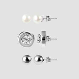 Adelia&acute;s Paar Ohrh&auml;nger ADELIA&acute;S "Ohrringe &ndash; Ohrstecker aus Edelstahl", Damen, Gr. Damen, Edelstahl, silber, Ohrringe, Perfekt zum Verschenken an besondere Menschen