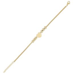 Adelia&acute;s Kettenanh&auml;nger ADELIA&acute;S "Anh&auml;nger &ndash; Herz Gravuranh&auml;nger aus Edelstahl", gold, Schmuckanh&auml;nger, Damen, Edelstahl, Kettenanh&auml;nger, Eine sch&ouml;ne Geschenkidee f&uuml;r jeden Anlass