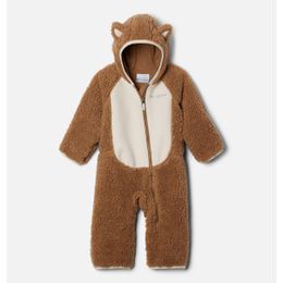 Overall Columbia, M&auml;dchen, Gr. 626M, N-Gr, delta, chalk, Obermaterial: 100% Polyester, Overalls Overall, sportlicher Stil, mit Kapuze mit Tier-Ohren und Bindung, f&uuml;r Babys