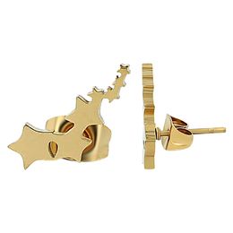 Adelia&acute;s Paar Ohrh&auml;nger ADELIA&acute;S "Ohrringe &ndash; Ohrstecker aus Edelstahl", Damen, Gr. Damen, Edelstahl, gold, Ohrringe, Zum Verschenken an Menschen, die Ihnen am Herzen liegen