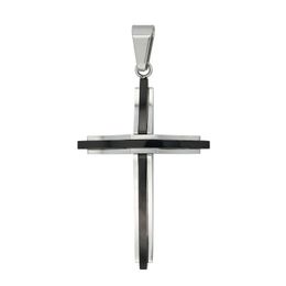 Adelia&acute;s Kettenanh&auml;nger ADELIA&acute;S "Anh&auml;nger &ndash; Kreuz Kreuzanh&auml;nger aus Edelstahl", silber, Schmuckanh&auml;nger, Herren, Edelstahl, Kettenanh&auml;nger, Zum Verschenken &ndash; passend f&uuml;r viele Anl&auml;sse
