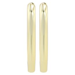 Adelia&acute;s Paar Creolen ADELIA&acute;S "Ohrringe &ndash; Creole aus 925 Silber", Damen, Gr. Damen, Silber 925 (Sterlingsilber), gold, Ohrringe, Ideal als Geschenk zum Geburtstag