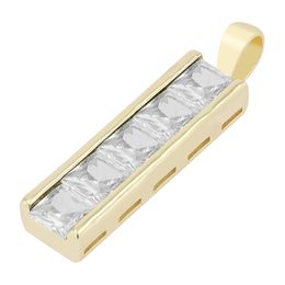 Adelia&acute;s Kettenanh&auml;nger ADELIA&acute;S "Anh&auml;nger aus 925 Silber mit Zirkonia", gold, Schmuckanh&auml;nger, Damen, Silber 925 (Sterlingsilber), Kettenanh&auml;nger, Perfekt zum Verschenken an besondere Menschen