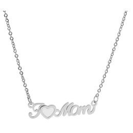Adelia&acute;s Kette ohne Anh&auml;nger ADELIA&acute;S "Halskette aus Edelstahl mit Perlmutt 43 cm", silber, Halsketten, Damen, 43cm, Edelstahl, Perfekt als Geschenk zum Muttertag