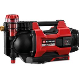 Akku-Gartenpumpe Einhell "&raquo;AQUINNA 18/30 F LED AUTOMATIC&laquo;", schwarz (schwarz, rot), B:19,7cm H:30cm L:50,5cm, Pumpen, ohne Akku, ohne Ladeger&auml;t