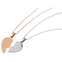 Adelia&acute;s Kette ohne Anh&auml;nger ADELIA&acute;S "Halskette &ndash; Herz aus Edelstahl 43 cm", rosa (silber), Halsketten, Damen, 43cm, Edelstahl, Ein stilvolles Geschenk f&uuml;r besondere Momente