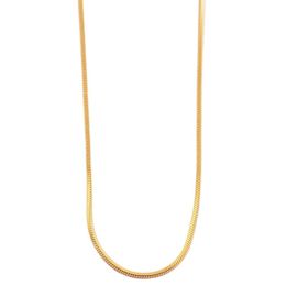 Adelia&acute;s Kette ohne Anh&auml;nger ADELIA&acute;S "Halskette &ndash; Schlangenkette aus Edelstahl 70 cm", gold, Halsketten, Damen, 70cm, Edelstahl, Ideal als Geschenk &ndash; dezent und elegant