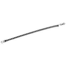 Adelia&acute;s Armband ADELIA&acute;S "Armband &ndash; Panzerarmband aus Edelstahl 24 cm", silber, Armb&auml;nder, Herren, 24cm, Edelstahl, Armband, Sch&ouml;ne Geschenkidee zum Muttertag