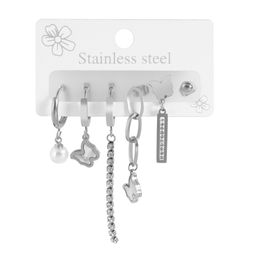 Adelia&acute;s Kettenanh&auml;nger ADELIA&acute;S "Anh&auml;nger &ndash; Anh&auml;nger aus Edelstahl mit Perlmutt", silber, Schmuckanh&auml;nger, Damen, Edelstahl, Kettenanh&auml;nger, Ideal zum Verschenken &ndash; schlicht und stilvoll