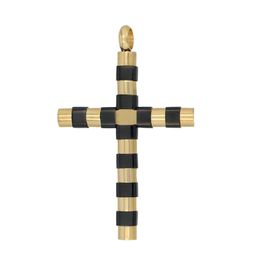 Adelia&acute;s Kettenanh&auml;nger ADELIA&acute;S "Anh&auml;nger &ndash; Kreuzanh&auml;nger aus Edelstahl", gold (silber), Schmuckanh&auml;nger, Herren, Edelstahl, Kettenanh&auml;nger, Ideal als Geschenk zum Valentinstag