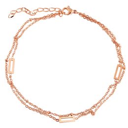 Adelia&acute;s Armband ADELIA&acute;S "Armband aus Edelstahl 24+5 cm", gold, Armb&auml;nder, Damen, 29cm, Edelstahl, Armband, Geschenkidee: zeitlos und vielseitig