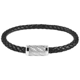 Adelia&acute;s Armband ADELIA&acute;S "Armband aus Leder 19 cm", schwarz, Armb&auml;nder, Damen, 19cm, Leder, Armband, Ein stilvolles Geschenk f&uuml;r besondere Momente