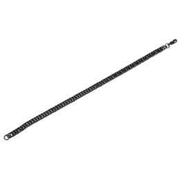 Adelia&acute;s Armband ADELIA&acute;S "Armband &ndash; Panzerarmband aus Edelstahl 21 cm", schwarz, Armb&auml;nder, Damen, 21cm, Edelstahl, Armband, Zum Verschenken &ndash; ideal zum Geburtstag