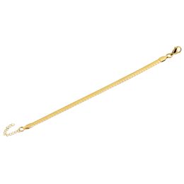 Adelia&acute;s Armband ADELIA&acute;S "Armband aus Edelstahl 17 cm", gold, Armb&auml;nder, Damen, 17cm, Edelstahl, Armband, Ideal als Geschenk zum einfach so