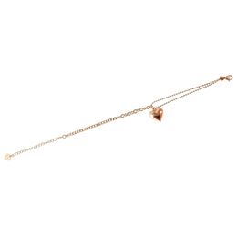 Adelia&acute;s Armband ADELIA&acute;S "Armband &ndash; Herz aus Edelstahl 17 cm", gold, Armb&auml;nder, Damen, 17cm, Edelstahl, Armband, Ideal als Geschenk f&uuml;r besondere Anl&auml;sse